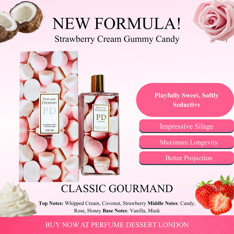 [NEW NICHE 100ML] STRAWBERRY CREAM GUMMY CANDY – Perfume Dessert London ...